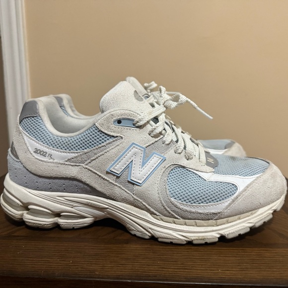 New Balance | Shoes | New Balance Mens Light Blue And White Sneakers ...